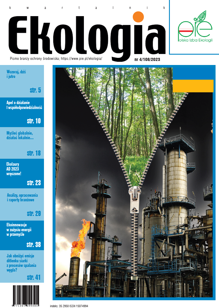 Ekologia Nr 4/108/2023 - Polska Izba Ekologii